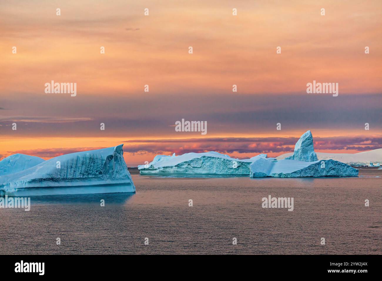 Glacier and Iceberg in the Antarctic Landscape Stock Photo - Alamy