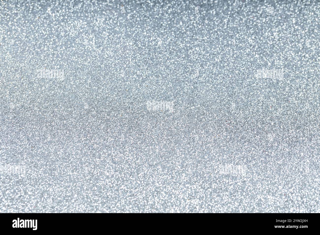 Abstract Silver Background with Glitter and Sparkling Particles ...