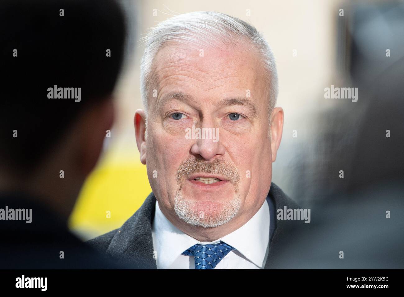 London, UK. 8 December 2024. Shadow Treasury Minister Richard Fuller ...