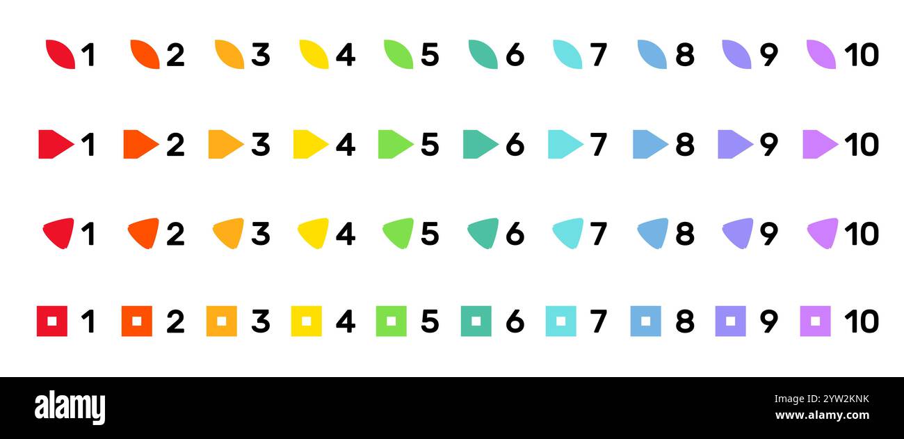 Abstract number bullet points hi-res stock photography and images - Alamy