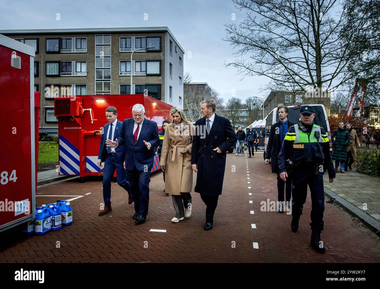 The Hague, Netherlands. 09th Dec, 2024. DEN HAAG - King Willem ...