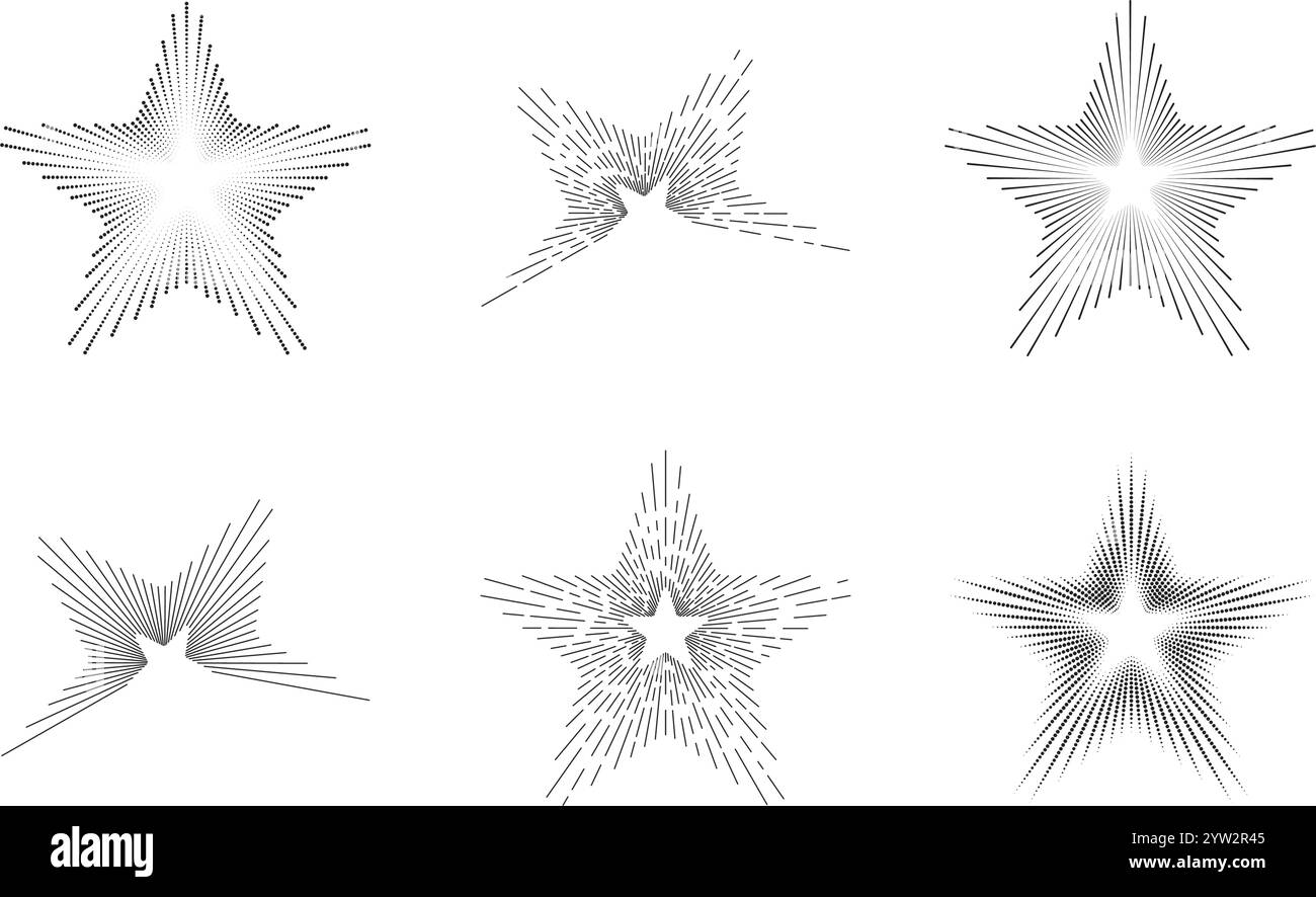 Retro starburst Stock Vector Images - Alamy