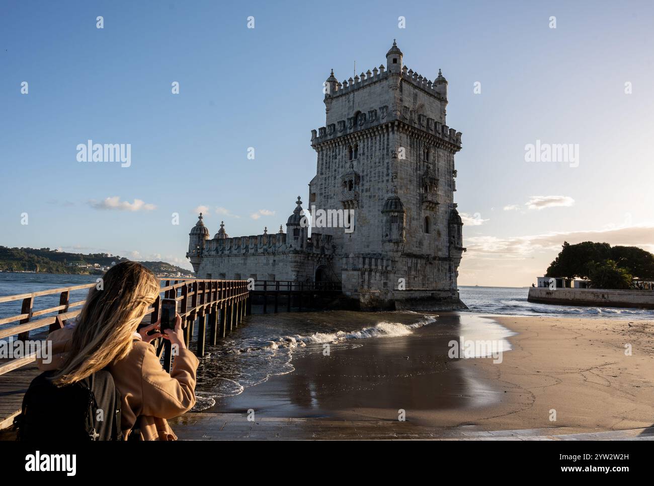 Belem tower views hi-res stock photography and images - Alamy