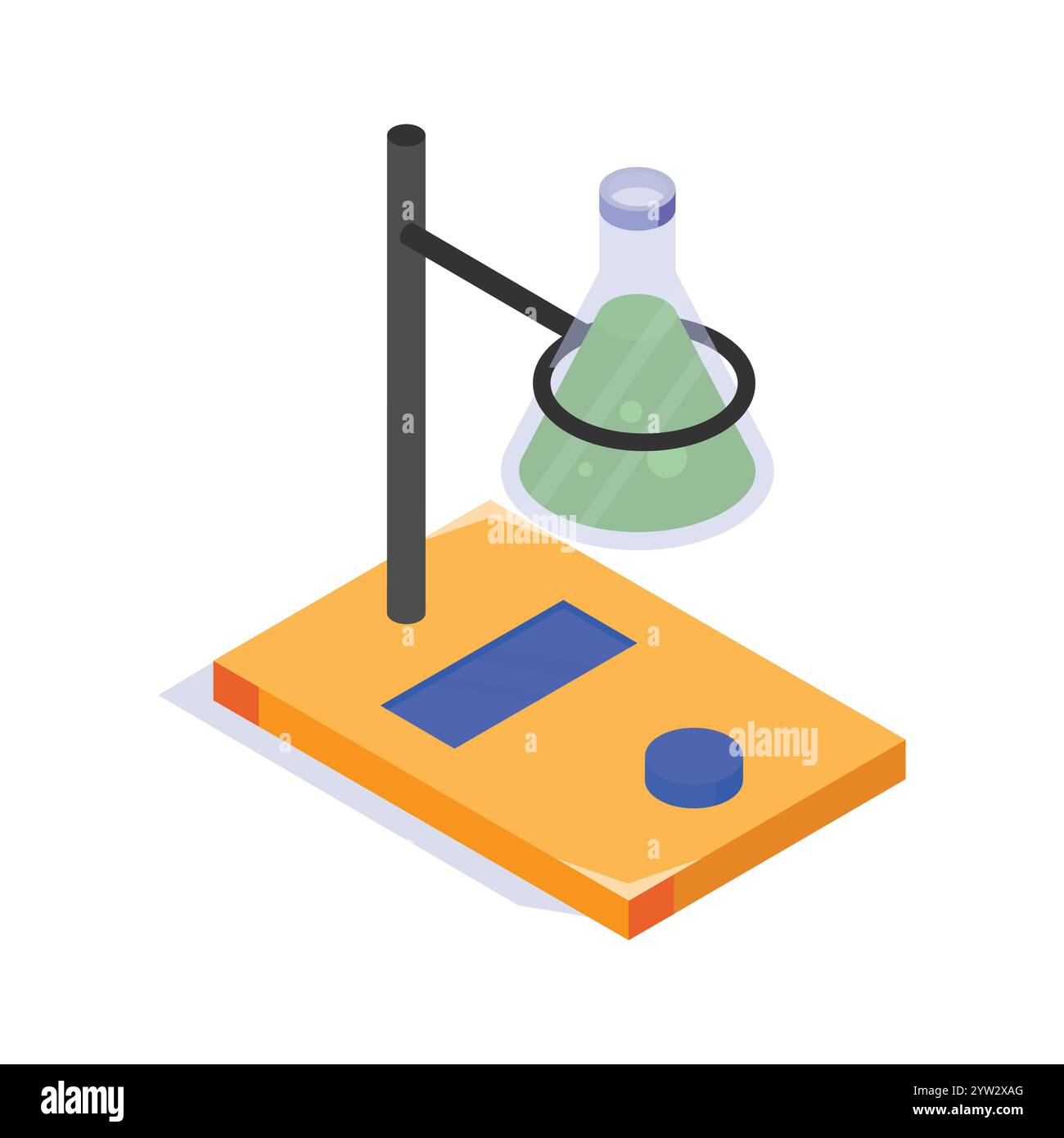 Experimentation station Stock Vector Images - Alamy