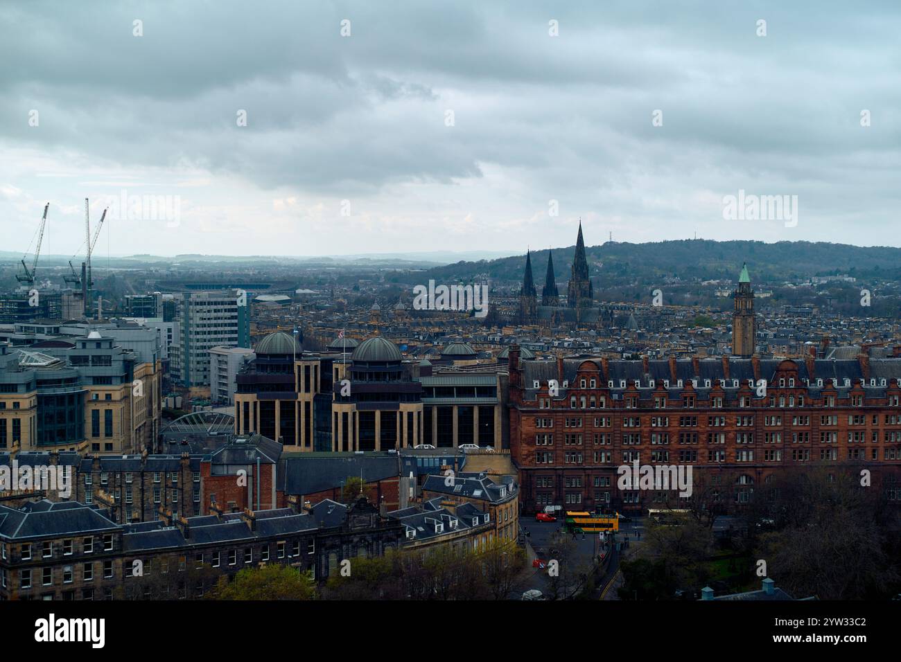 Aerial view showcasing historic cranes hi-res stock photography and ...