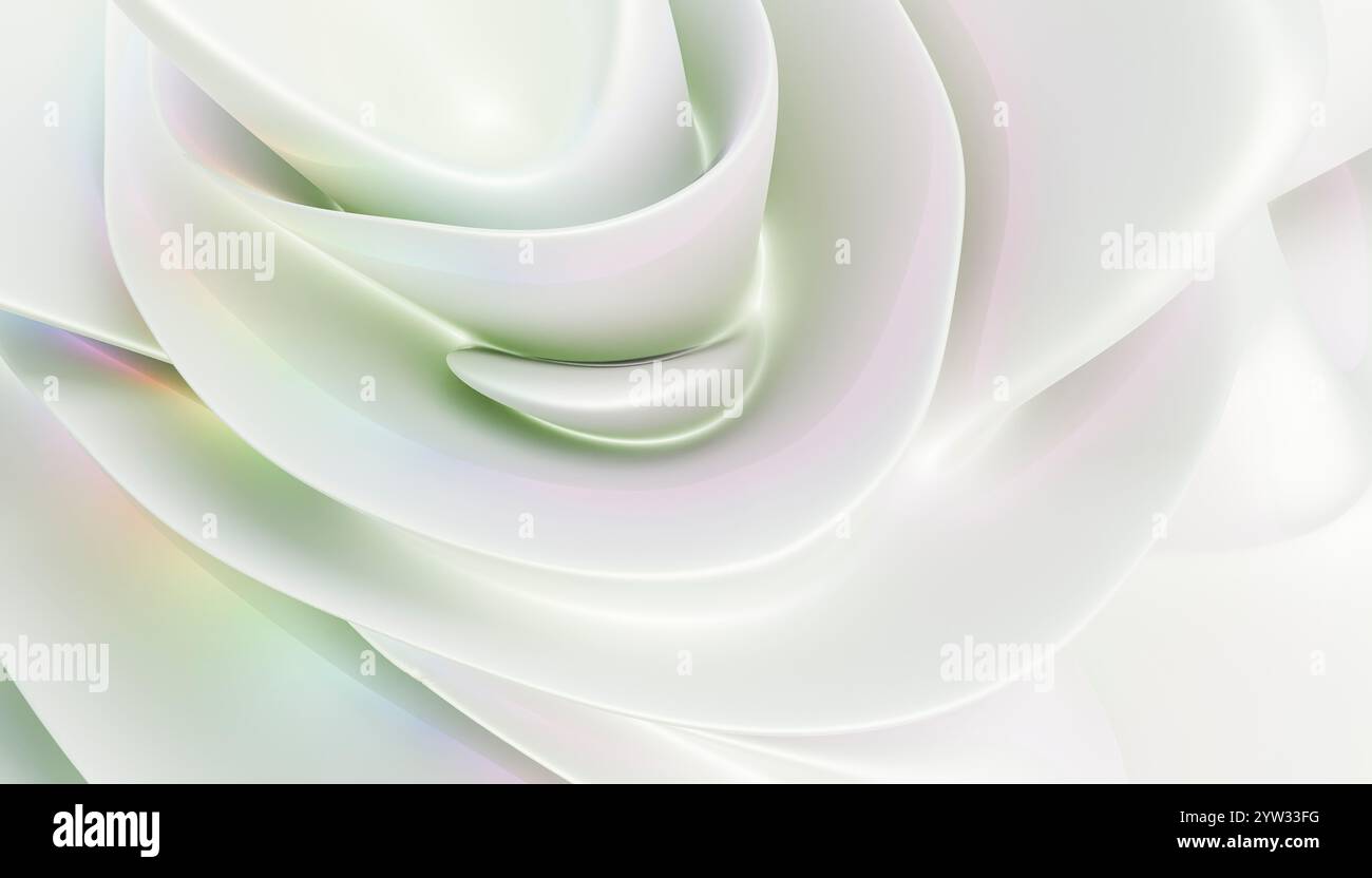 Soft swirls of pastel colors form a gentle abstract background Stock ...