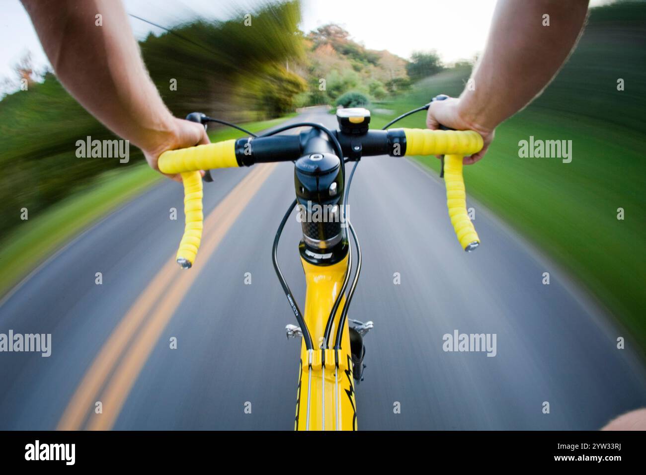 Windy day cycling hi-res stock photography and images - Alamy