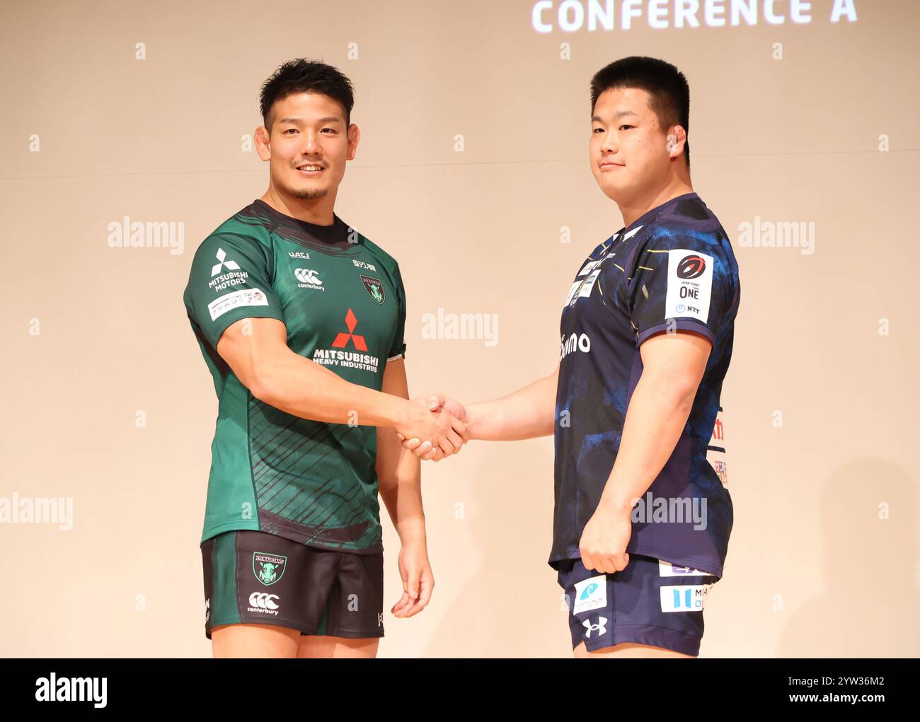 Tokyo, Japan. 9th Dec, 2024. Japan Rugby League One team players ...