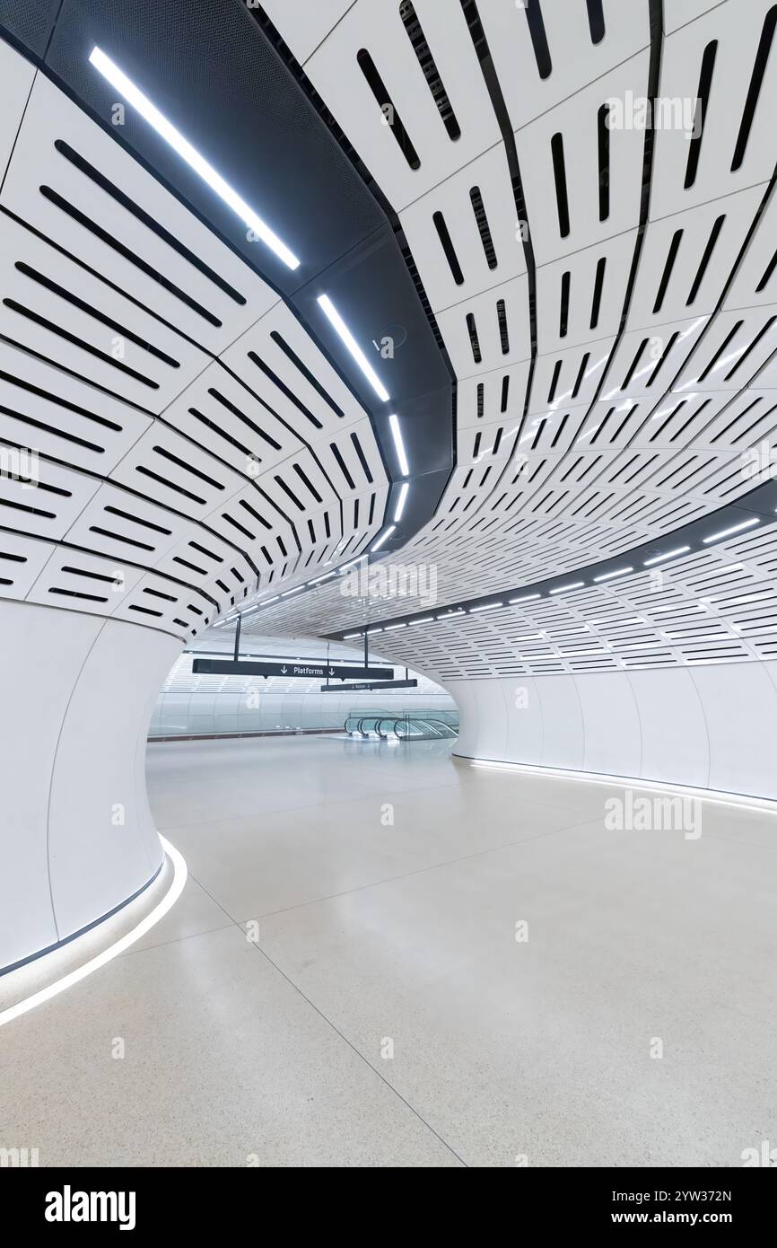Sydney, Australia. 09 Dec 2024. Architectural detail from the new ...