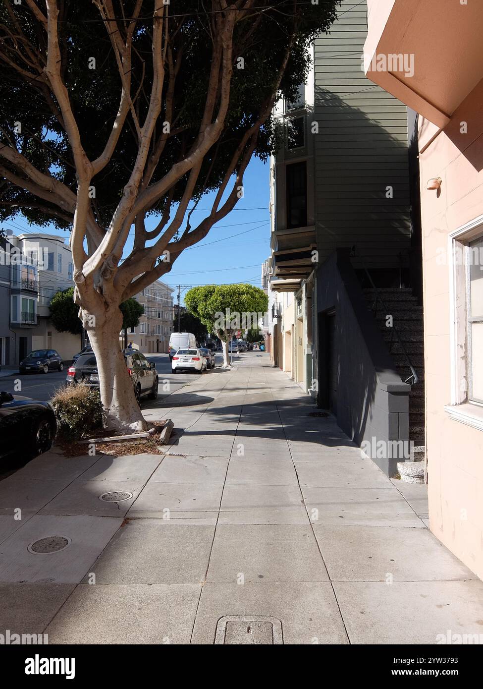 A San Francisco street Scene. California USA Stock Photo - Alamy
