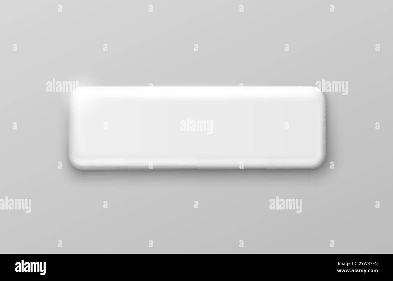 White frame label, event bar button, grey signboard. Vector Stock ...