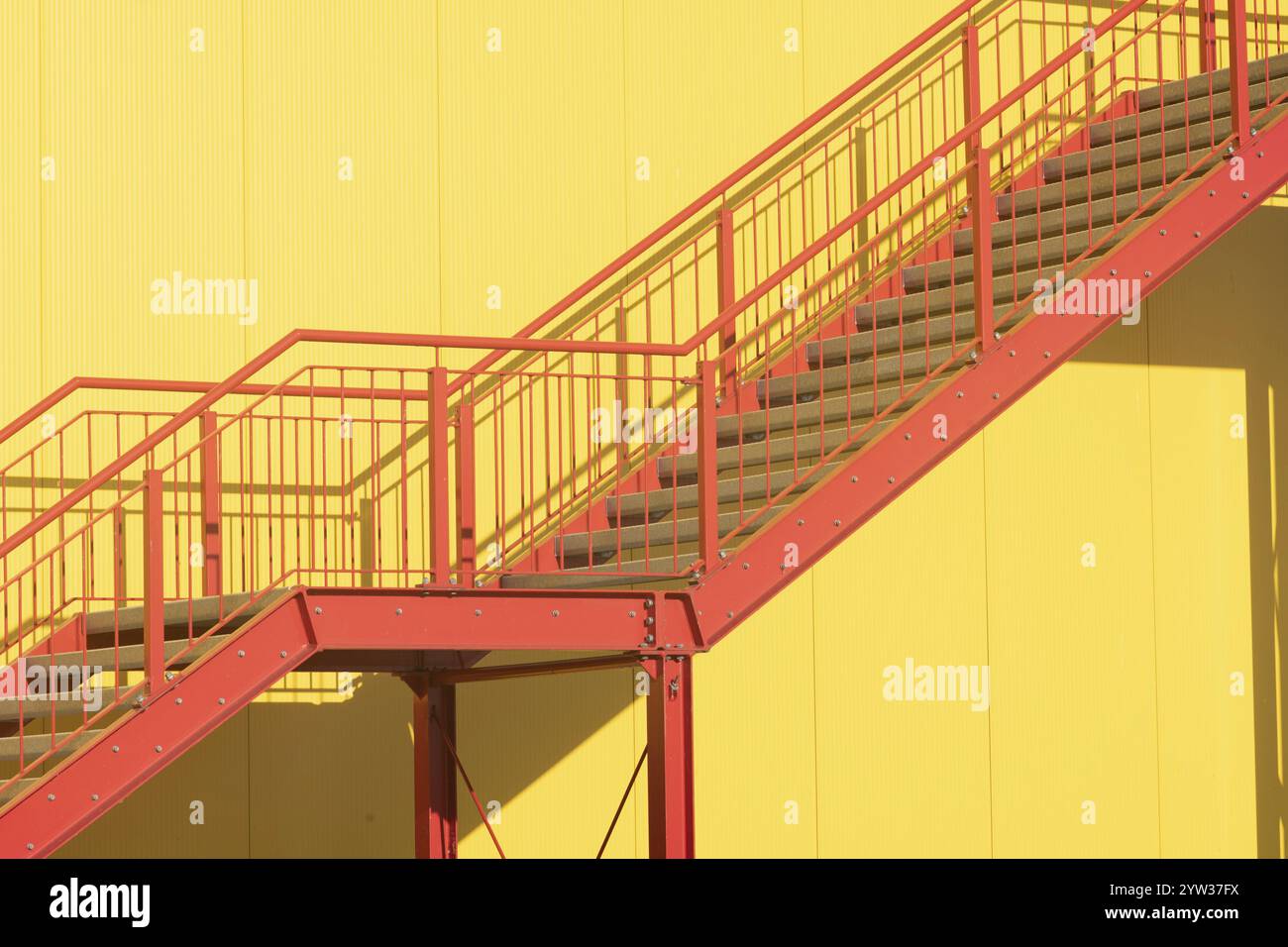 Red steps stairway outdoor architecture hi-res stock photography and ...