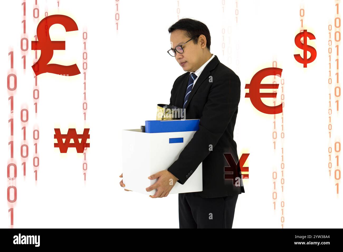 Stressed banking Cut Out Stock Images & Pictures - Alamy