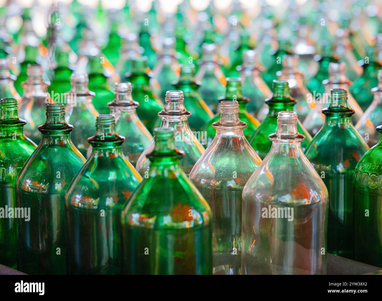 Patterned glass bottles hi-res stock photography and images - Alamy