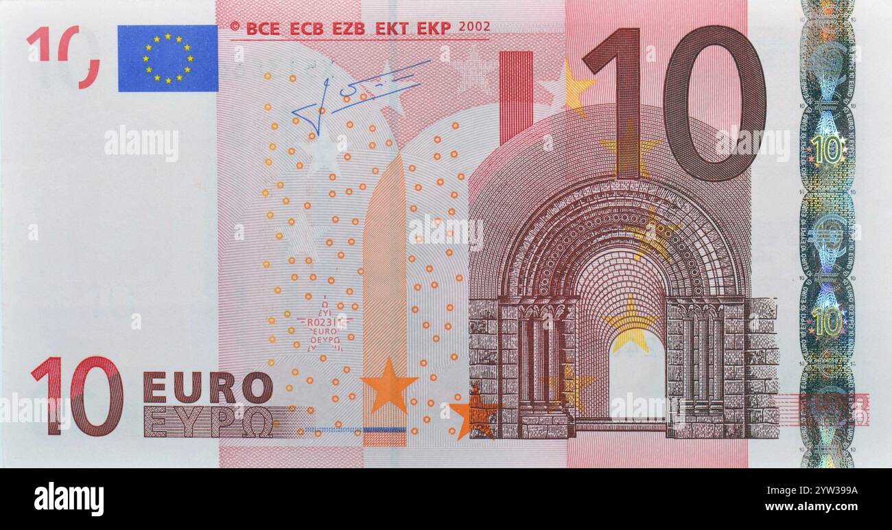 10-euro note, banknote, front, 10s, banknotes, currency, ten, tenner ...