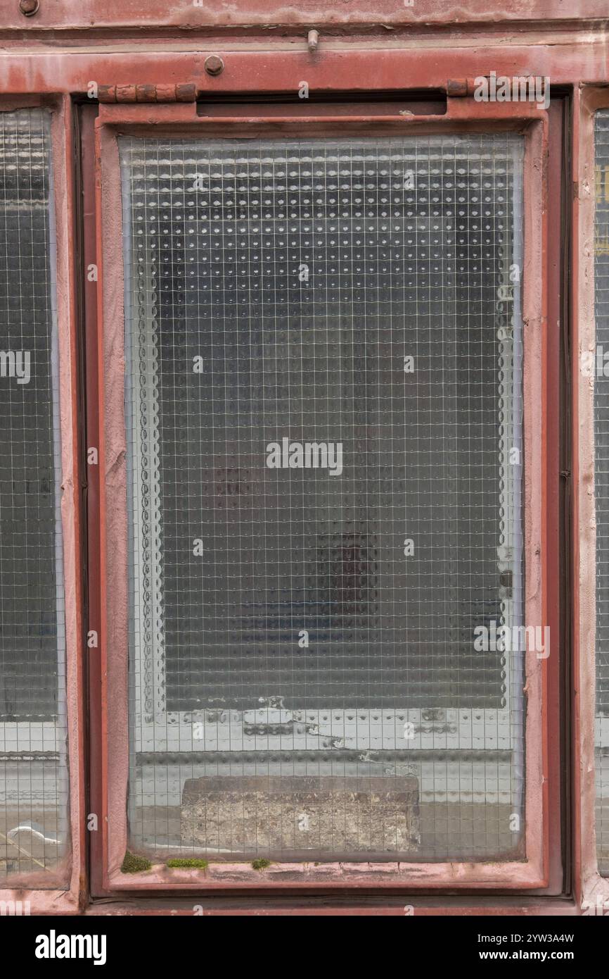 Details of 100 years old industrieal buildings, window Stock Photo - Alamy