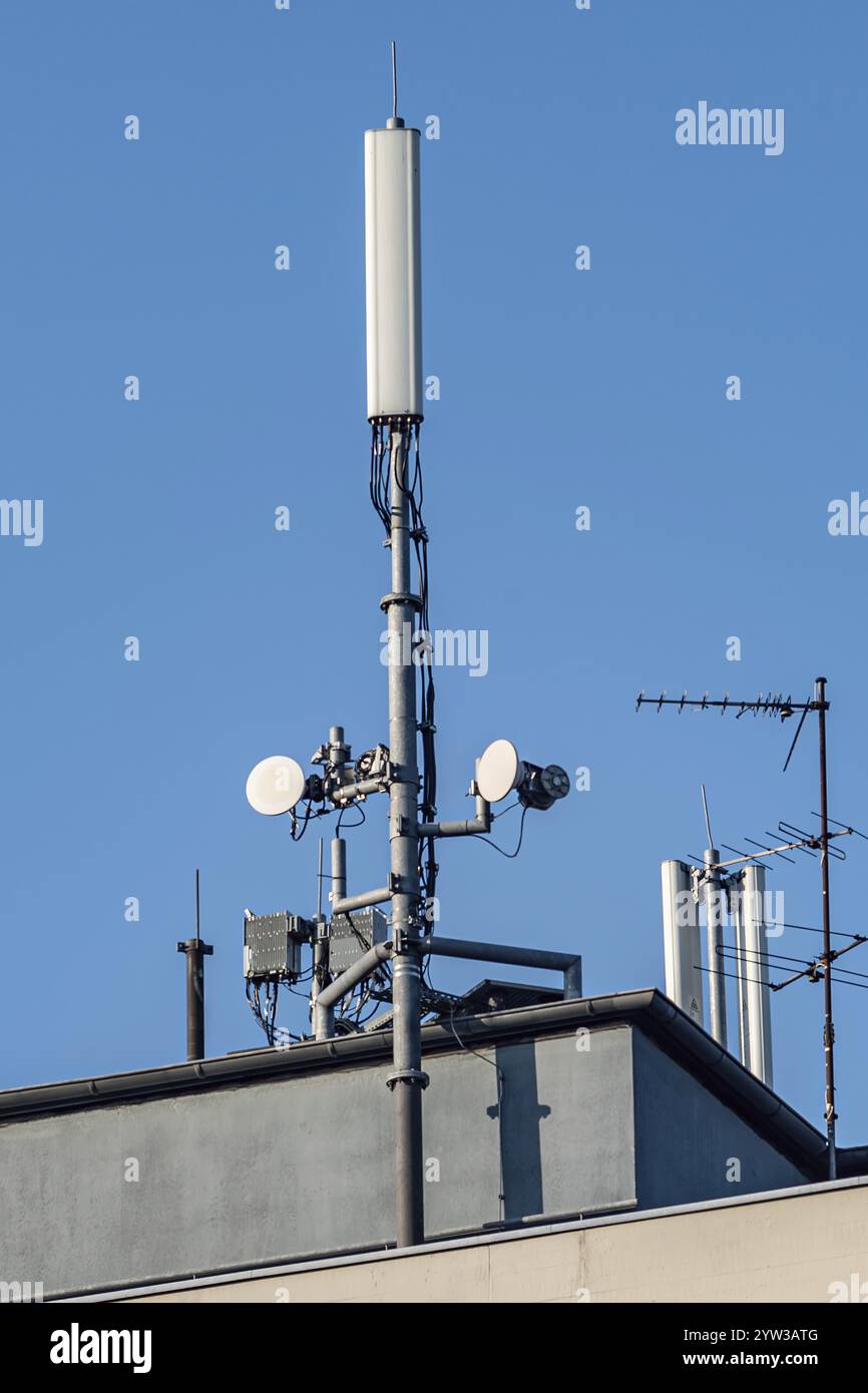 Antennas roof hi-res stock photography and images - Alamy