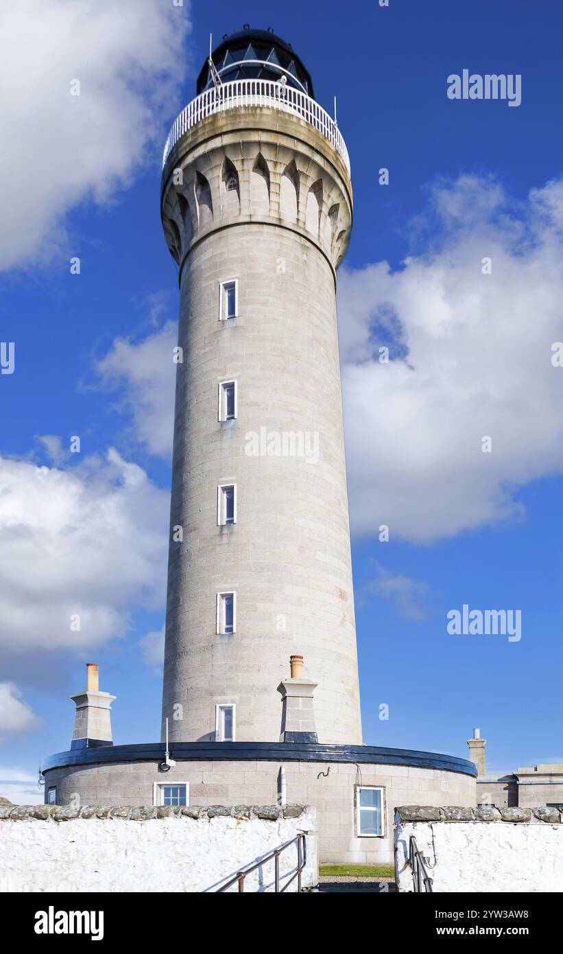 Europe, Scotland, lighthouse, Point of Ardnamurchan, peninsula ...