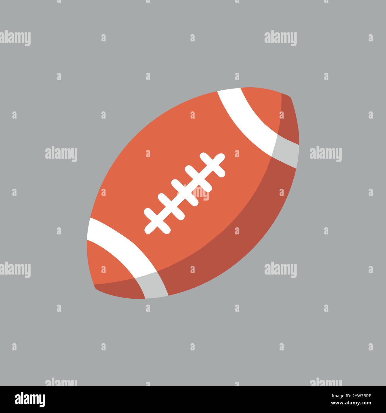 Football rugby ball icon outline Stock Vector Images - Alamy