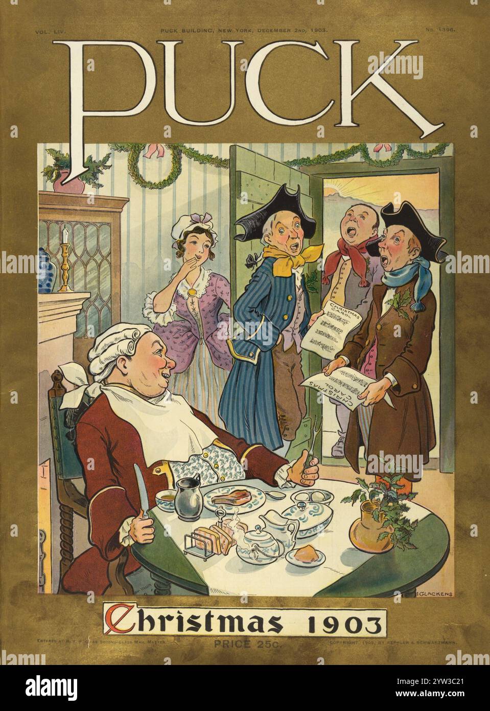 Vintage christmas magazine covers hi-res stock photography and images ...