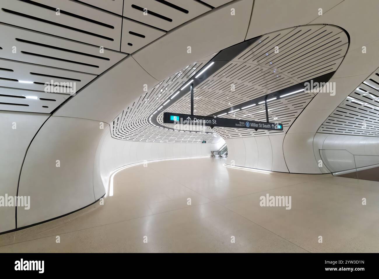 Sydney, Australia. 09 Dec 2024. Architectural detail from the new ...