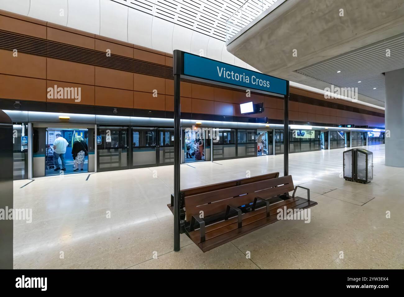Sydney, Australia. 09 Dec 2024. Architectural detail from the new ...