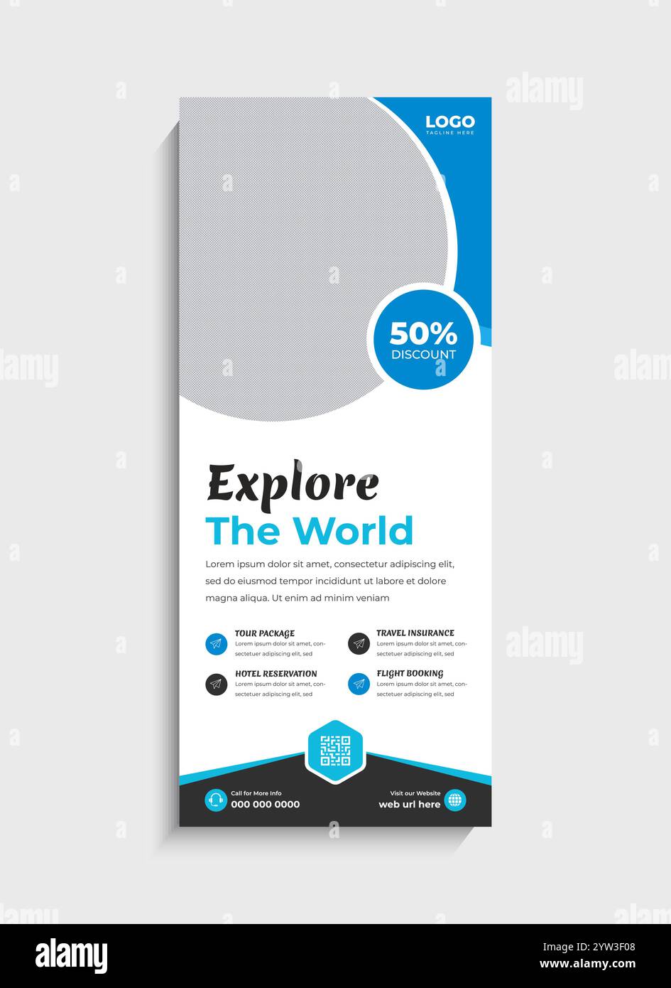 Tourism standee roll up banner hi-res stock photography and images - Alamy