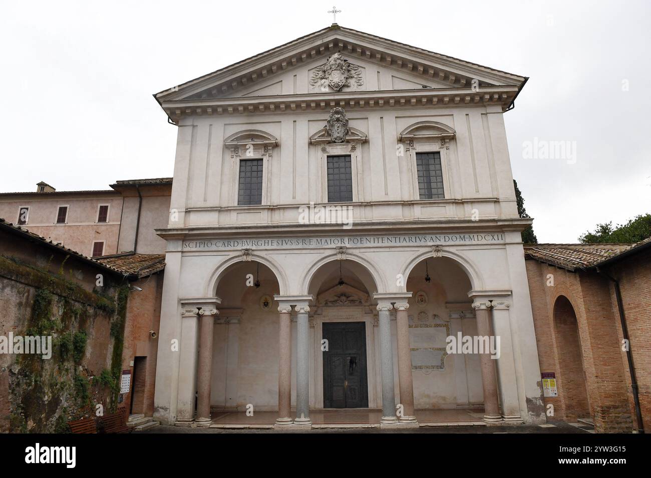 The basilica of Saint Sebastian outside the walls (San Sebastiano Fuori ...