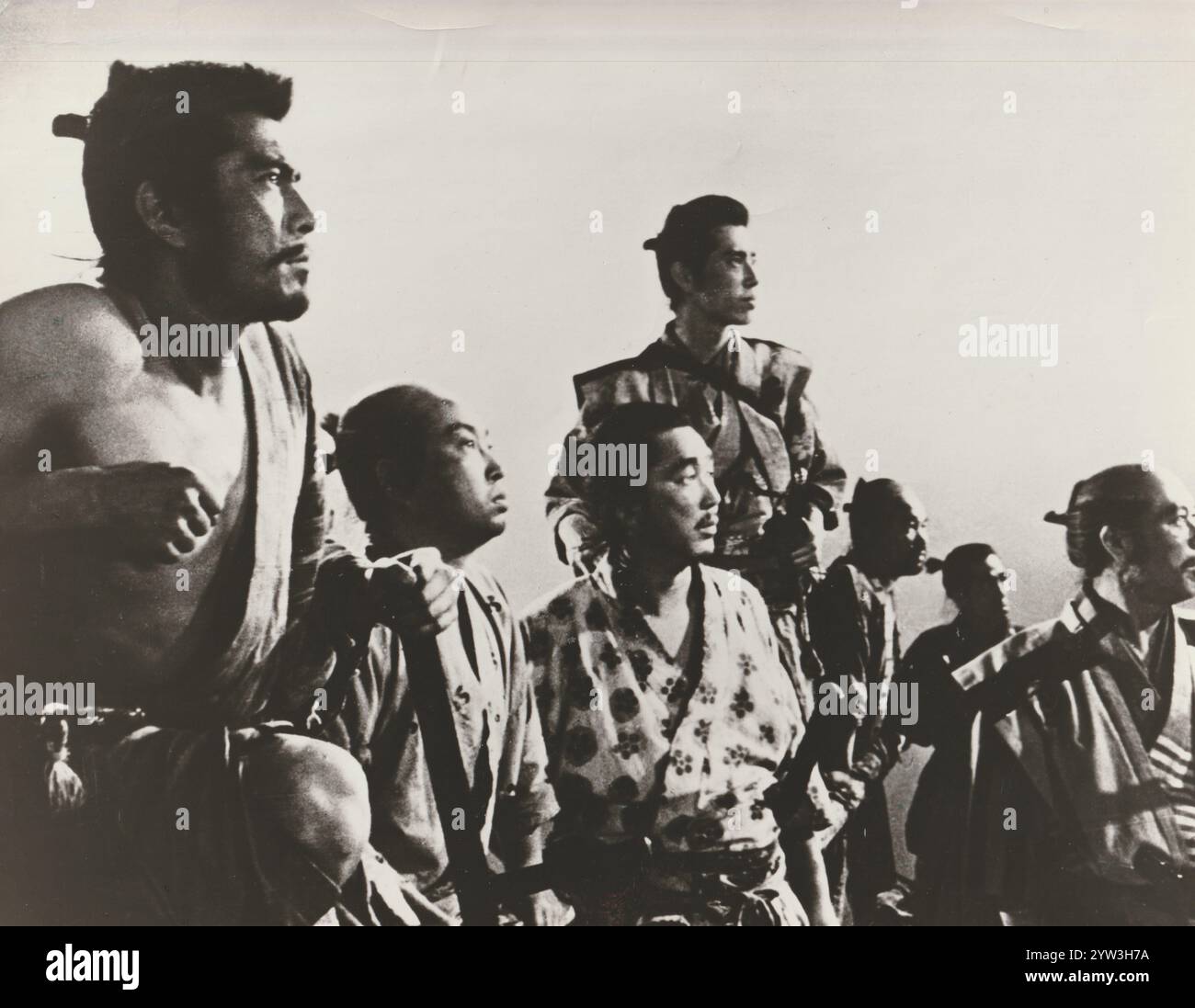 The Seven Samurai (Toho, 1954) Akira Kurosawa Stock Photo - Alamy