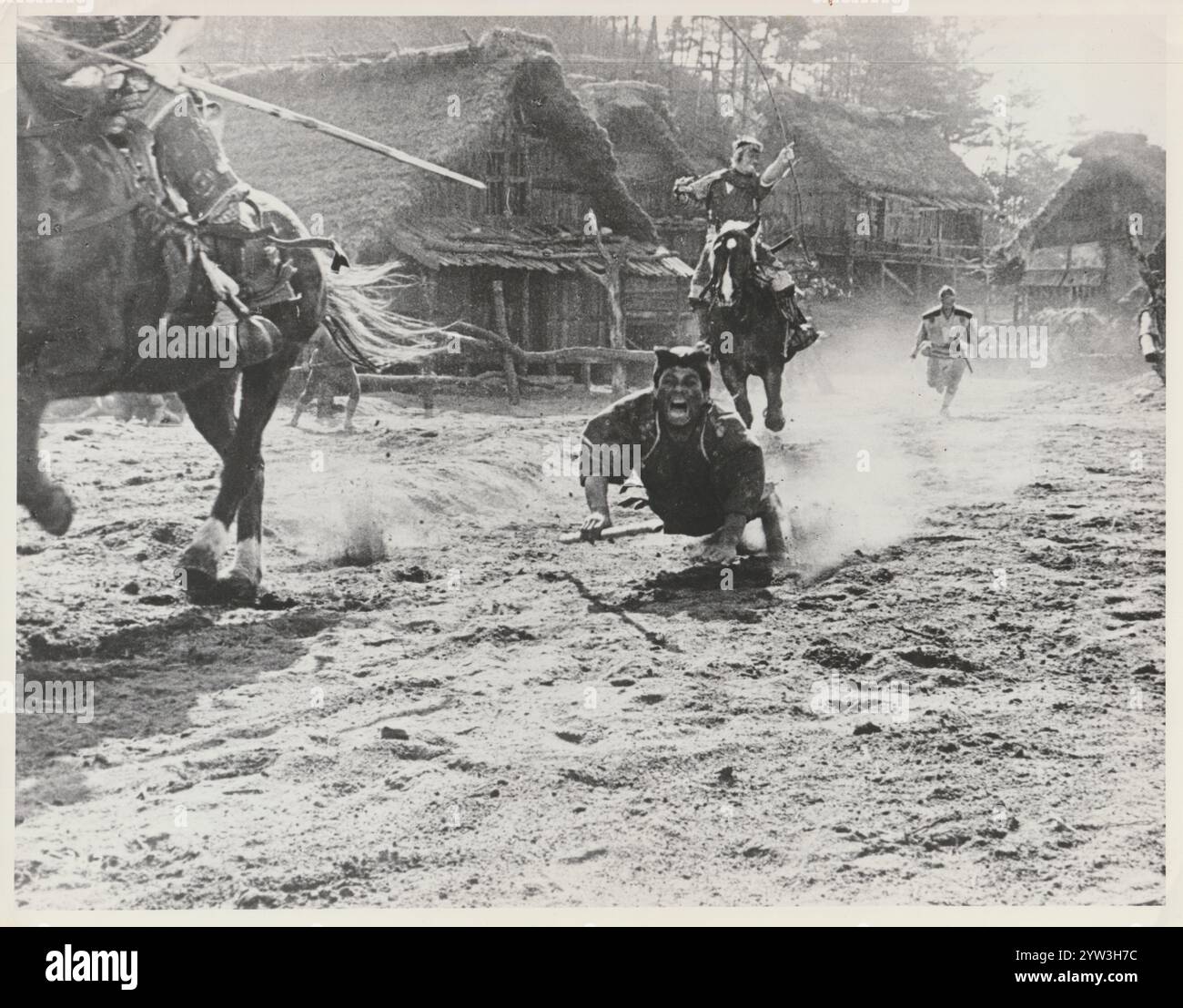 The Seven Samurai (Toho, 1954) Akira Kurosawa Stock Photo - Alamy