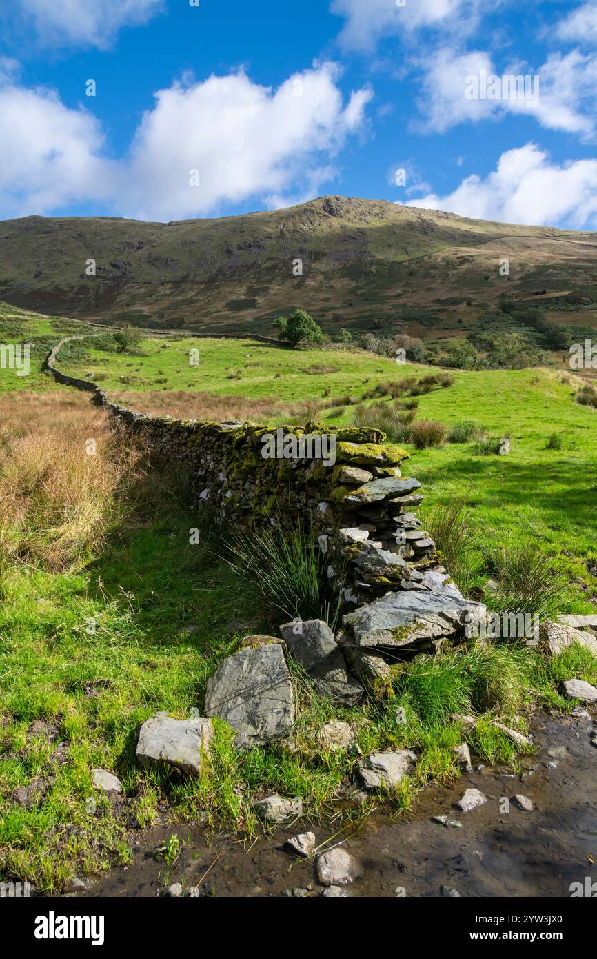 Beautiful scenery in the Kentmere valley north of Kendal in the Lake ...