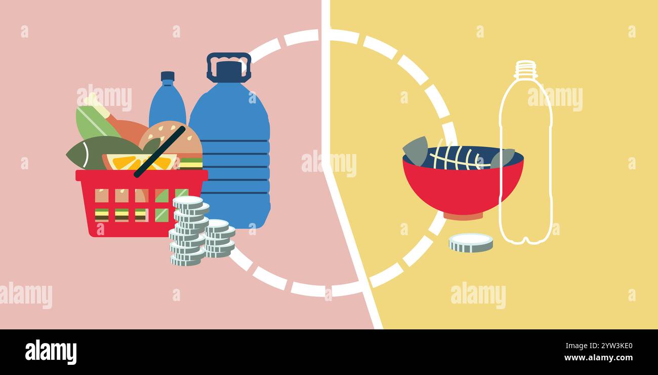 SDG 1 - No Poverty vector icons infographic Illustration that describes ...