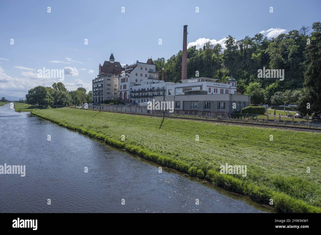 Former Riegel brewery on the Leopold Canal, produced from 1834 to 2003 ...