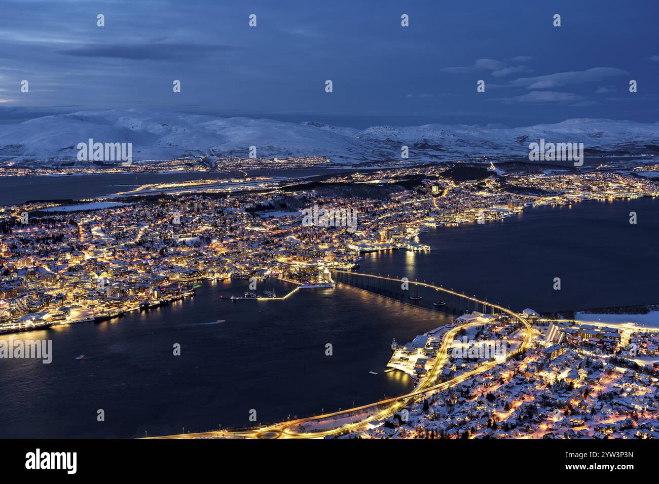 Mount storsteinen in tromso hi-res stock photography and images - Alamy