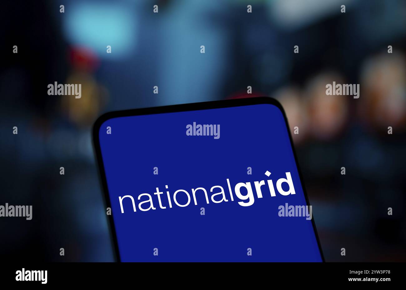 Dhaka, Bangladesh- 5 Dec 2024: National grid logo is displayed on ...