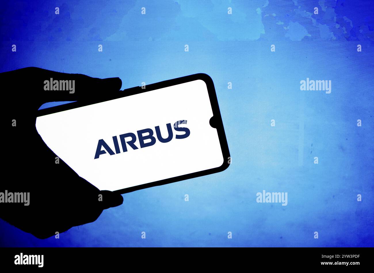 Airbus logo on smartphone Stock Photo - Alamy