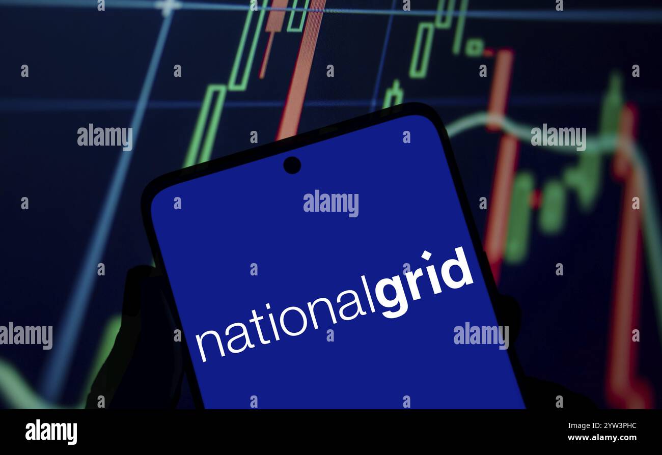 Dhaka, Bangladesh- 5 Dec 2024: National grid logo is displayed on ...