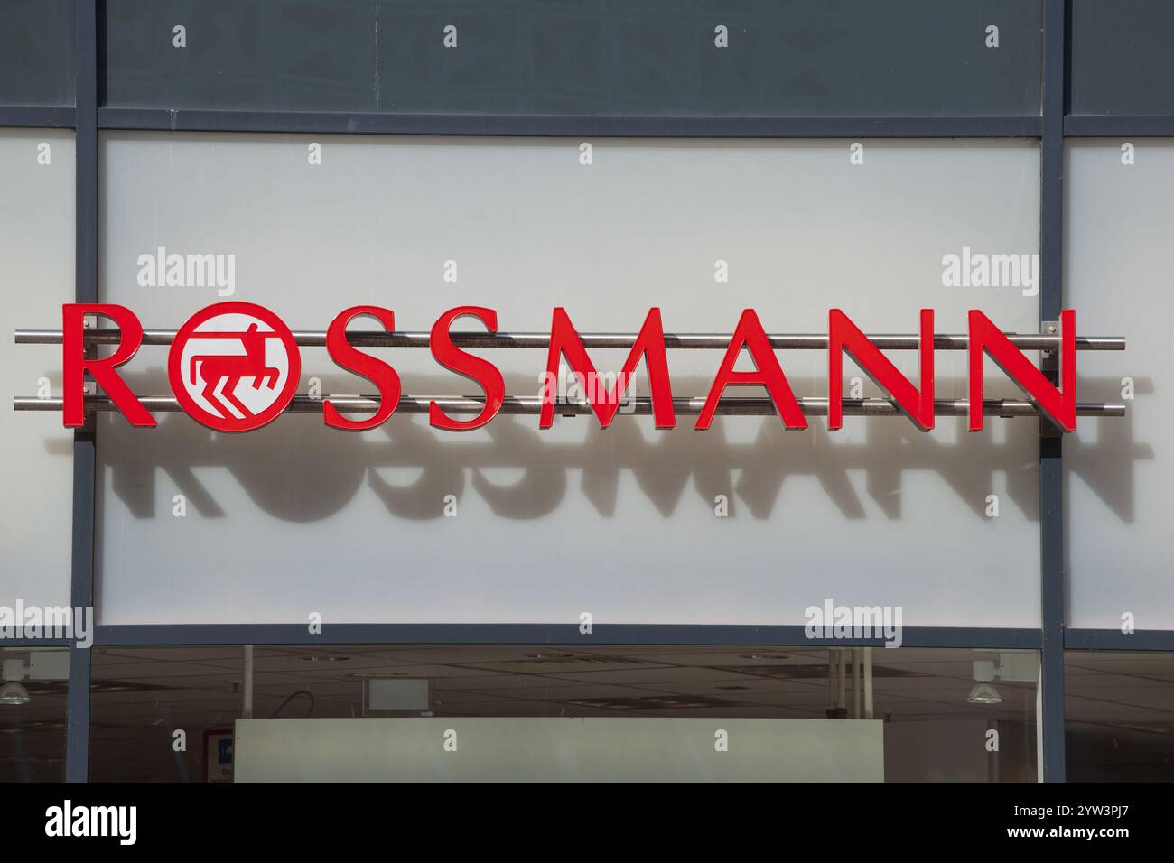 Logo, Rossmann, drugstore, Germany, Europe Stock Photo - Alamy