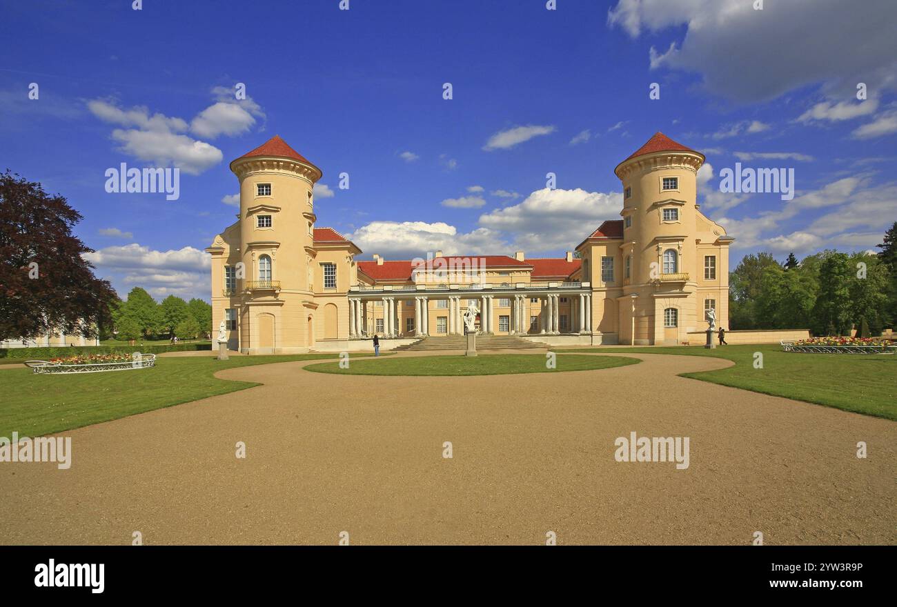 Rheinsberg Palace, Ostprignitz-Ruppin district, Brandenburg, Germany ...