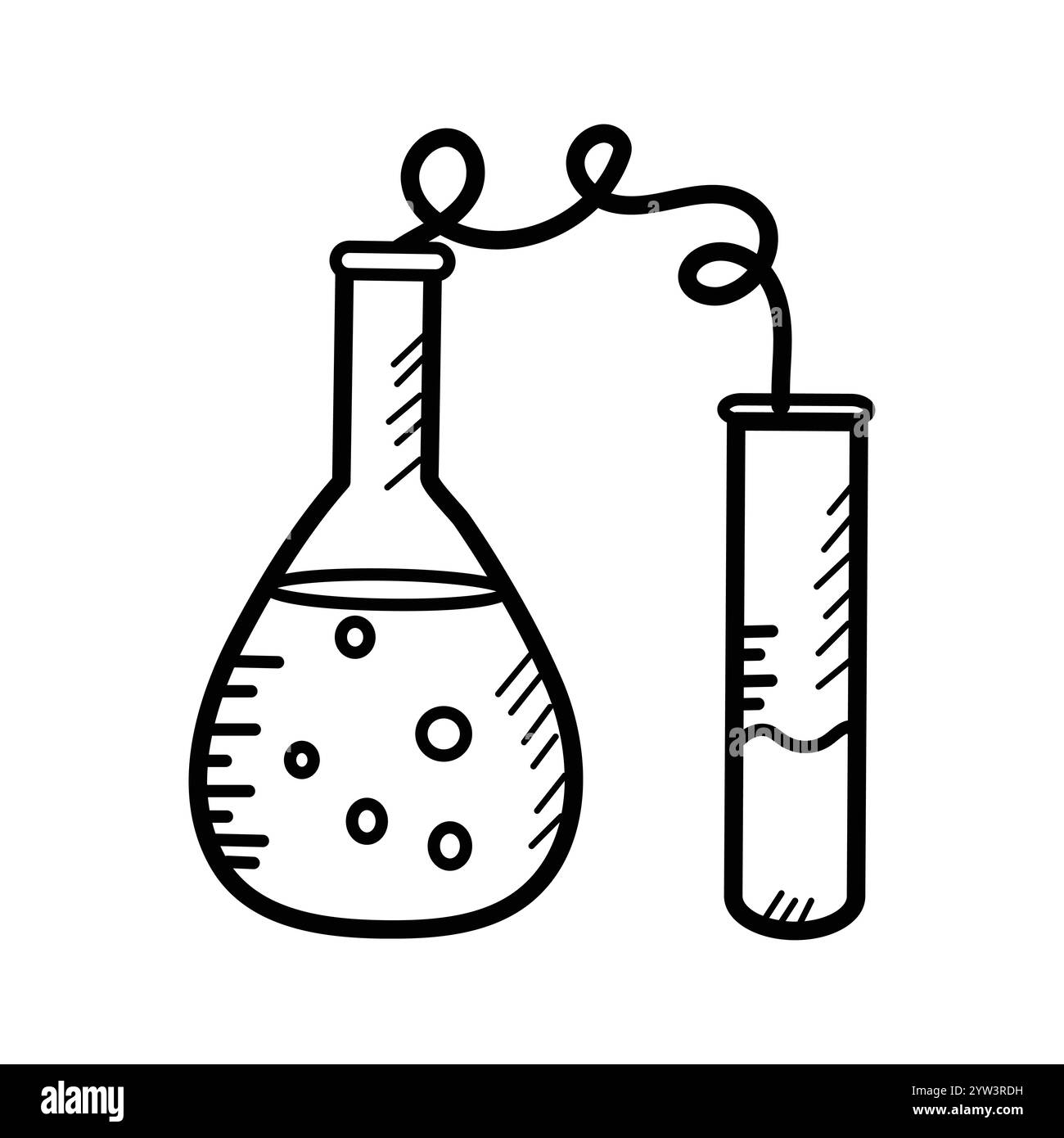 Science experiment Black and White Stock Photos & Images - Alamy