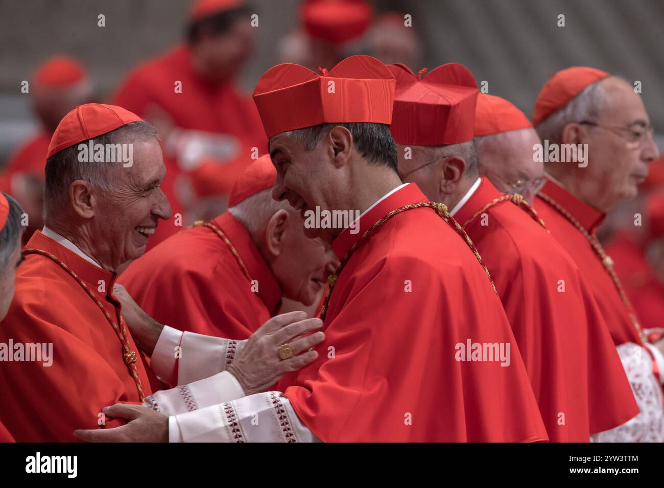 Vatican City, Vatican, 07/12/2024, Newly appointed Cardinal Roberto ...