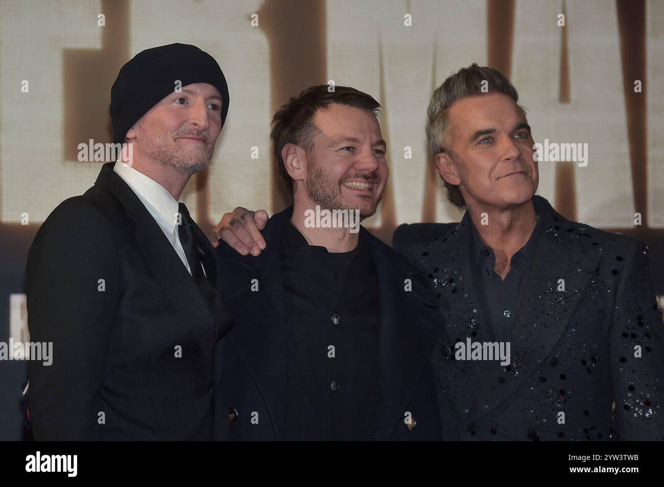 Italy, Rome, December 6th, 2024 - Robbie Williams attends the red ...