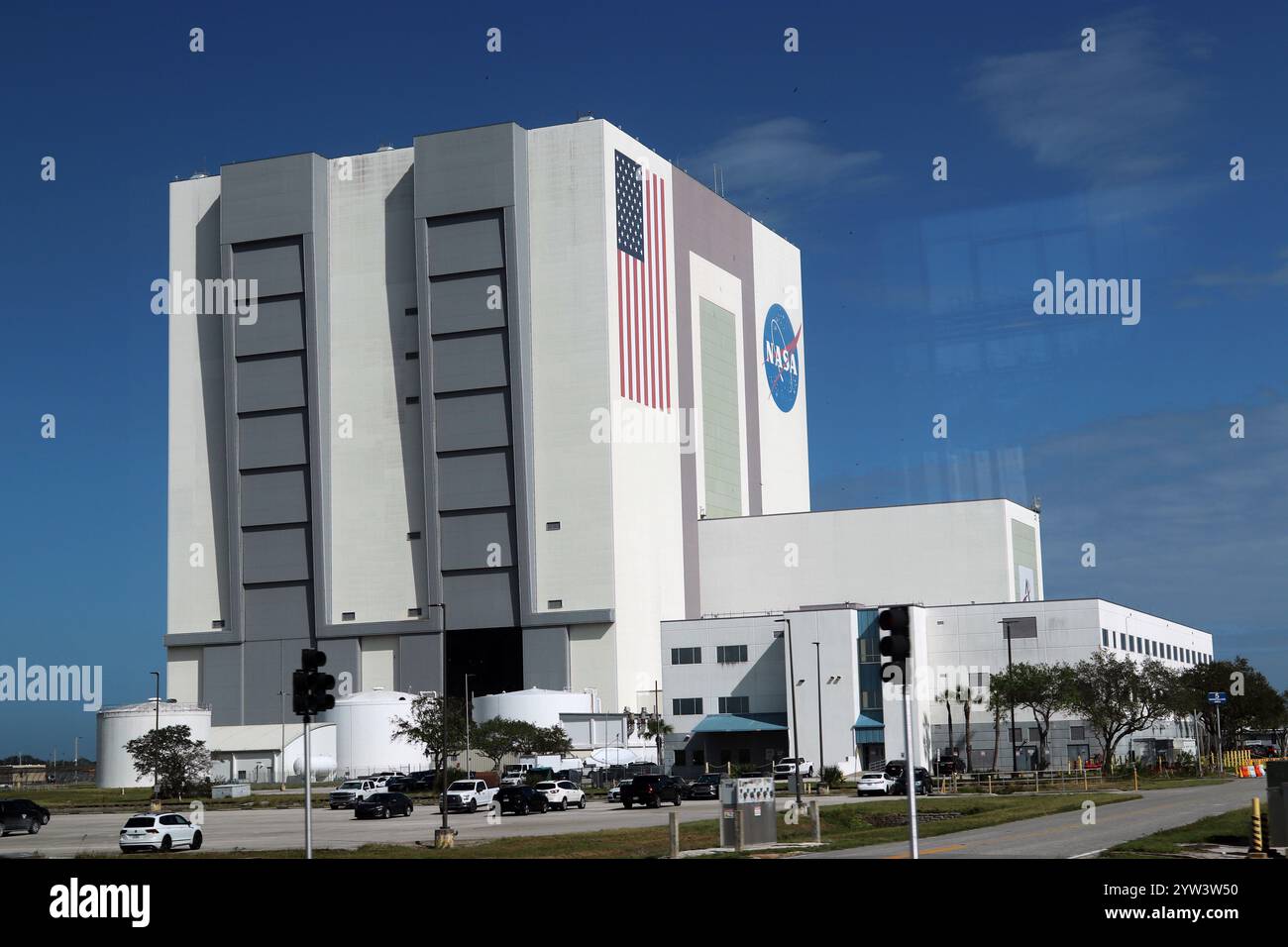 Vehicle Assembly Building VAB NASA space centre Florida USA for ...