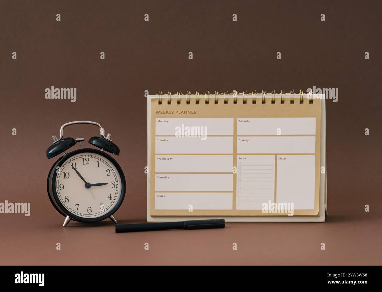 Monthly and weekly plan template to hi-res stock photography and images ...