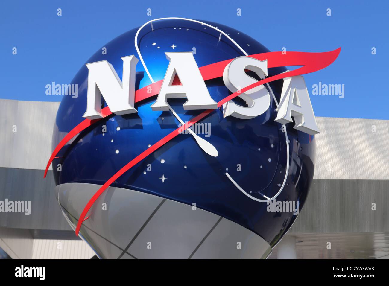 NASA Logo Cape Canaveral Florida USA Stock Photo - Alamy