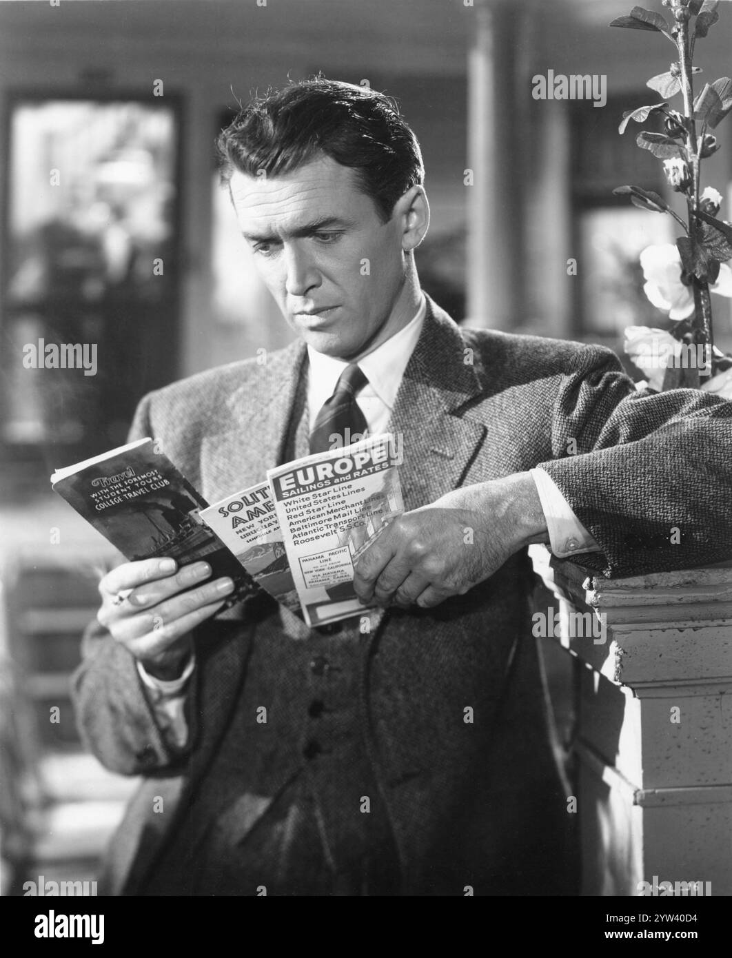 A Portrait of JAMES SEWART as George Bailey in IT'S A WONDERFUL LIFE ...