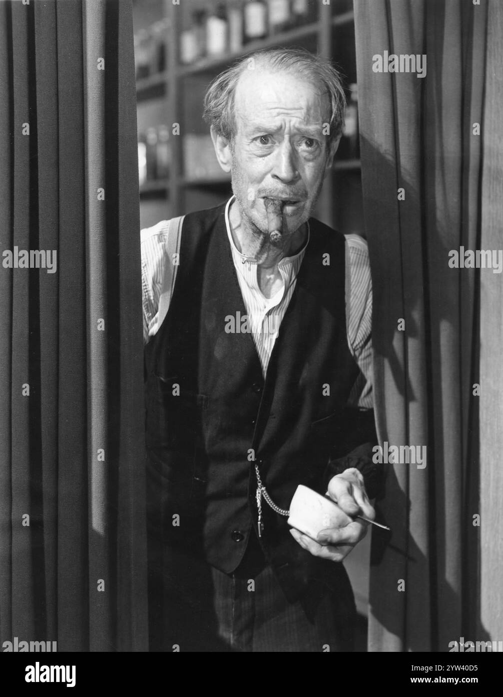 A Portrait of H. B. WARNER as Mr. Gower in IT'S A WONDERFUL LIFE 1946 ...