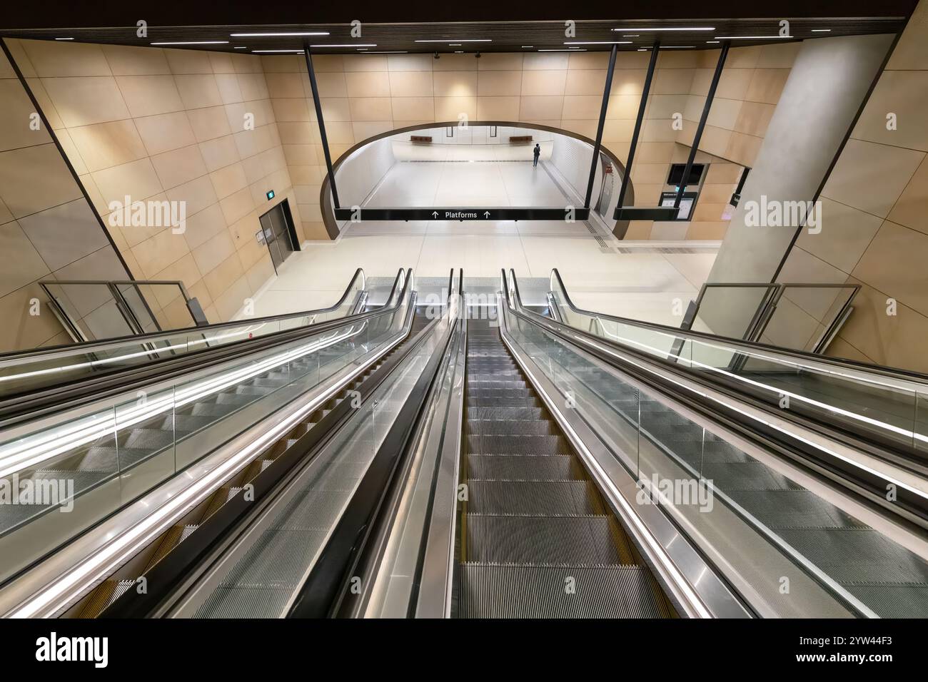 Sydney, Australia. 09 Dec 2024. Architectural detail from the new ...