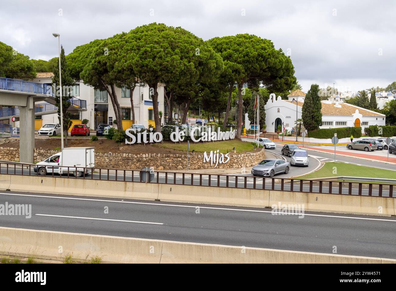 Calahonda Malaga, Spain, 29th Nov 2024: Photo of Spanish motorway ...