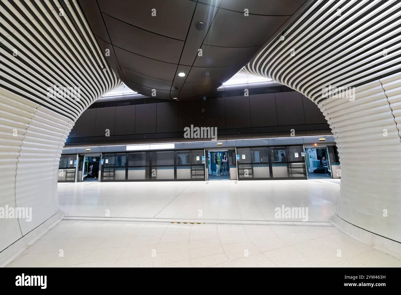 Sydney, Australia. 09 Dec 2024. Architectural detail from the new ...